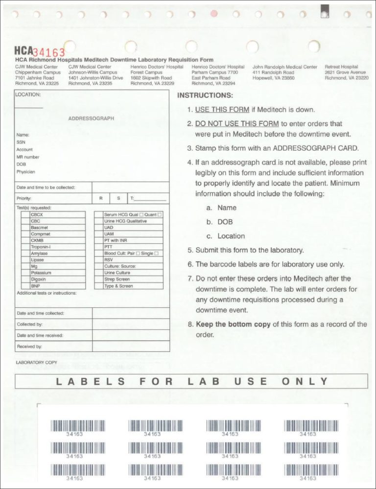 Affixed Labels | Bestforms